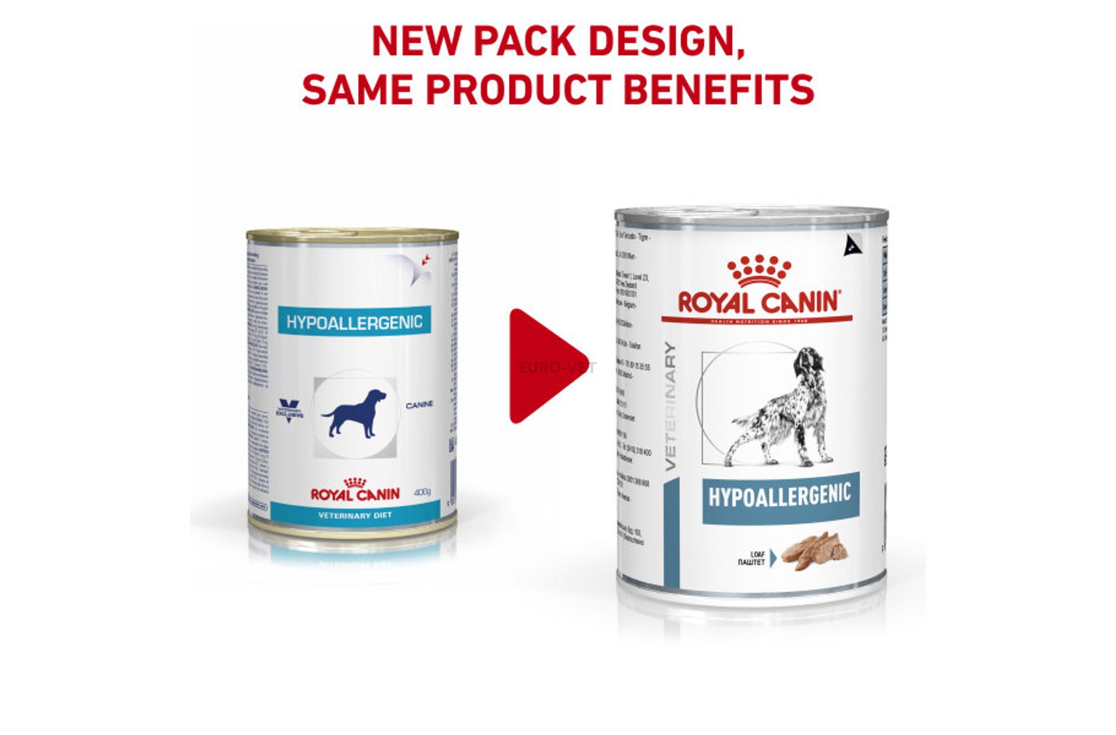 Royal Canin Hypoallergenic Canine WET 0,40 kg - Feed - EURO-VET Webshop
